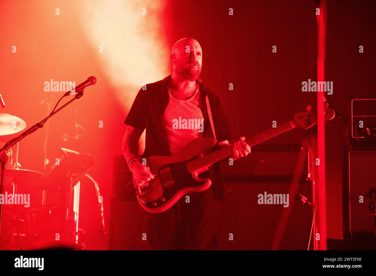 Idles bass player hi-res stock photography and images - Alamy
