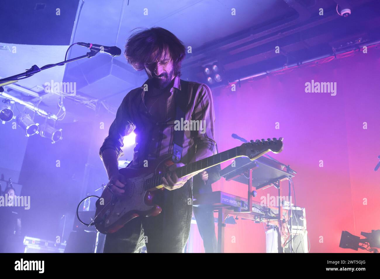 Cristiano Godano during the Marlene Kuntz - Catartica 2024 Tour on 15 ...