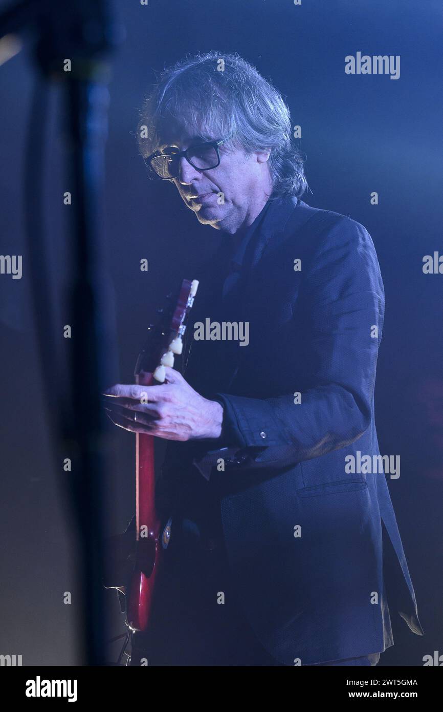 Riccardo Tesio during the Marlene Kuntz - Catartica 2024 Tour on 15 ...