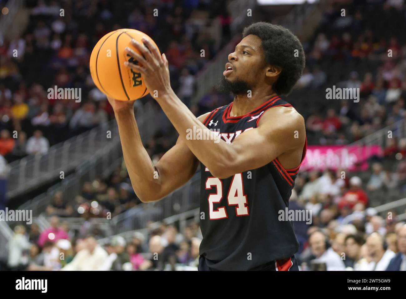 KANSAS CITY, MO - MARCH 15: Texas Tech Red Raiders guard Kerwin Walton ...