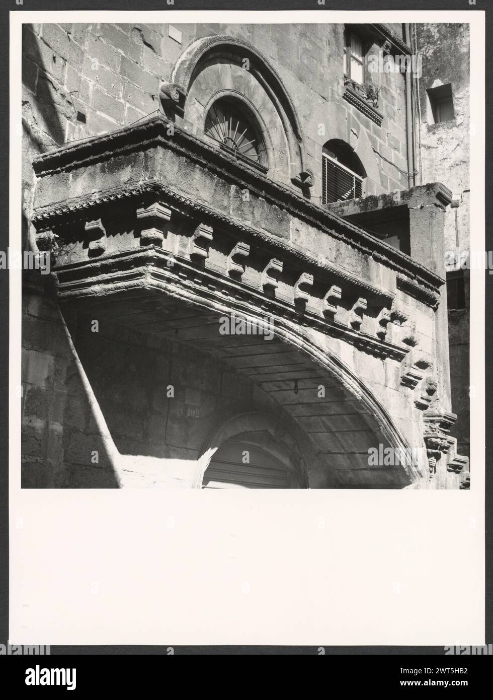 Lazio Viterbo Viterbo Casa Poscia. Hutzel, Max 1960-1990 Exterior views ...