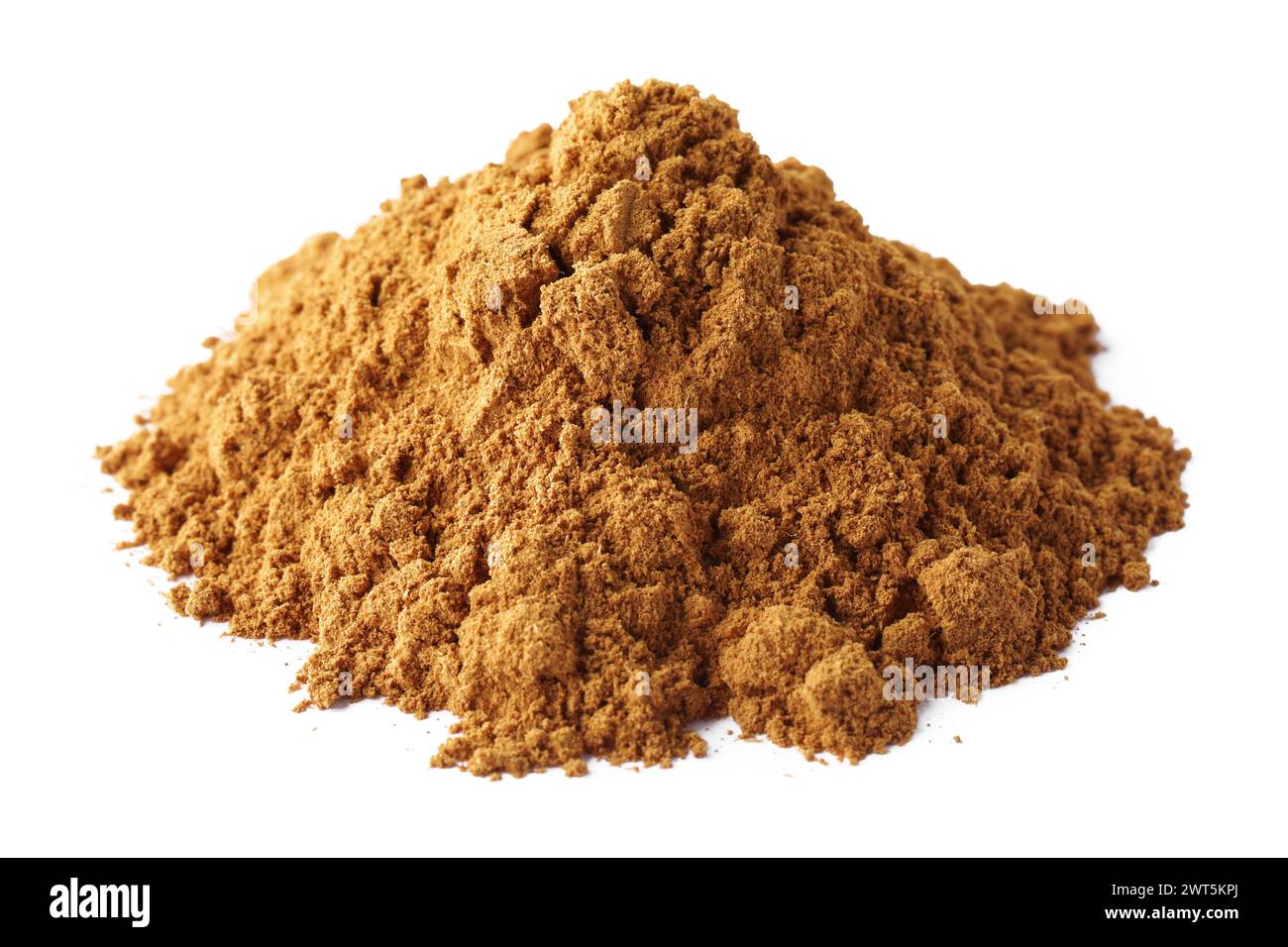 Pile of dry aromatic cinnamon powder isolated on white Stock Photo - Alamy