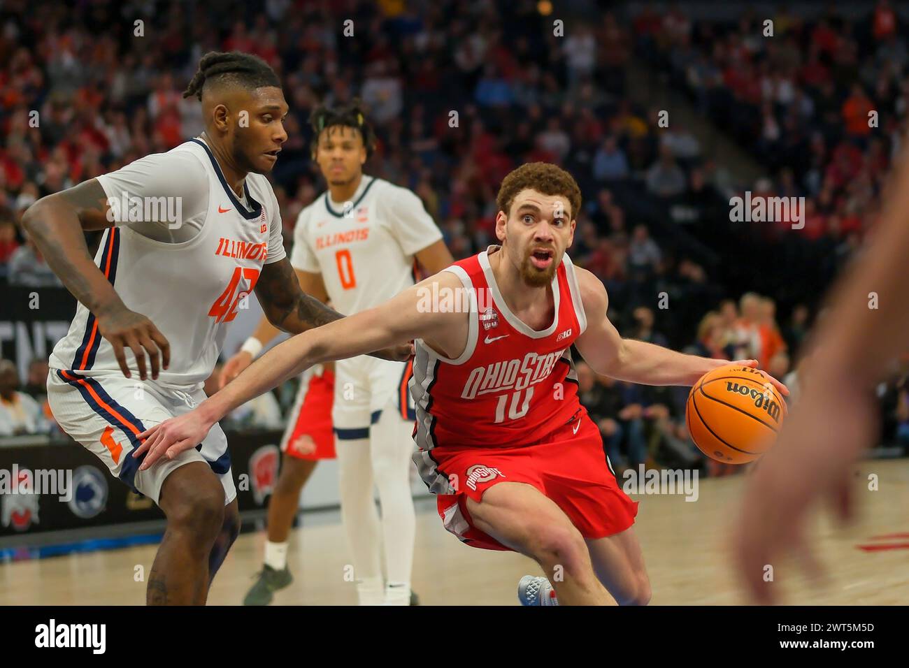 Minneapolis, Minnesota, USA. 15th Mar, 2024. Ohio State Buckeyes ...