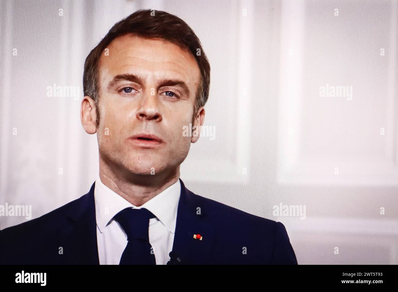 Supreme commander in chief of the countrys armed forces hi-res stock ...