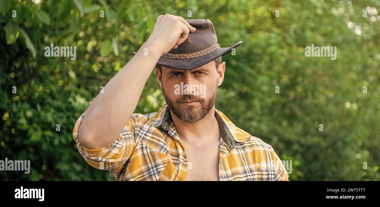 cowboy man rancher. cowboy man rancher in hat. cowboy man rancher ...