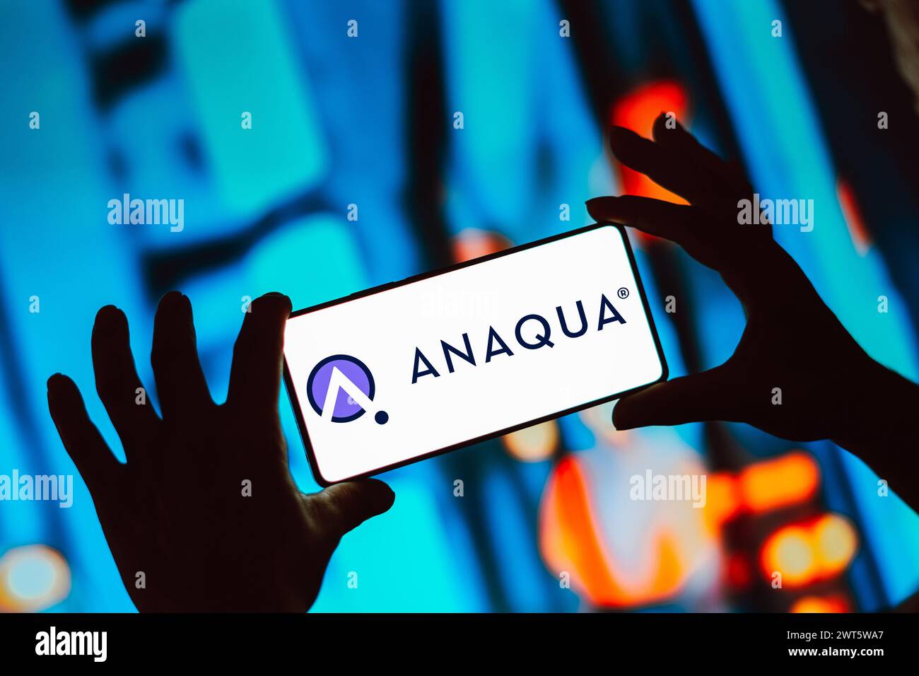 Brazil. 12th Mar, 2024. In this photo illustration, the Anaqua, Inc ...