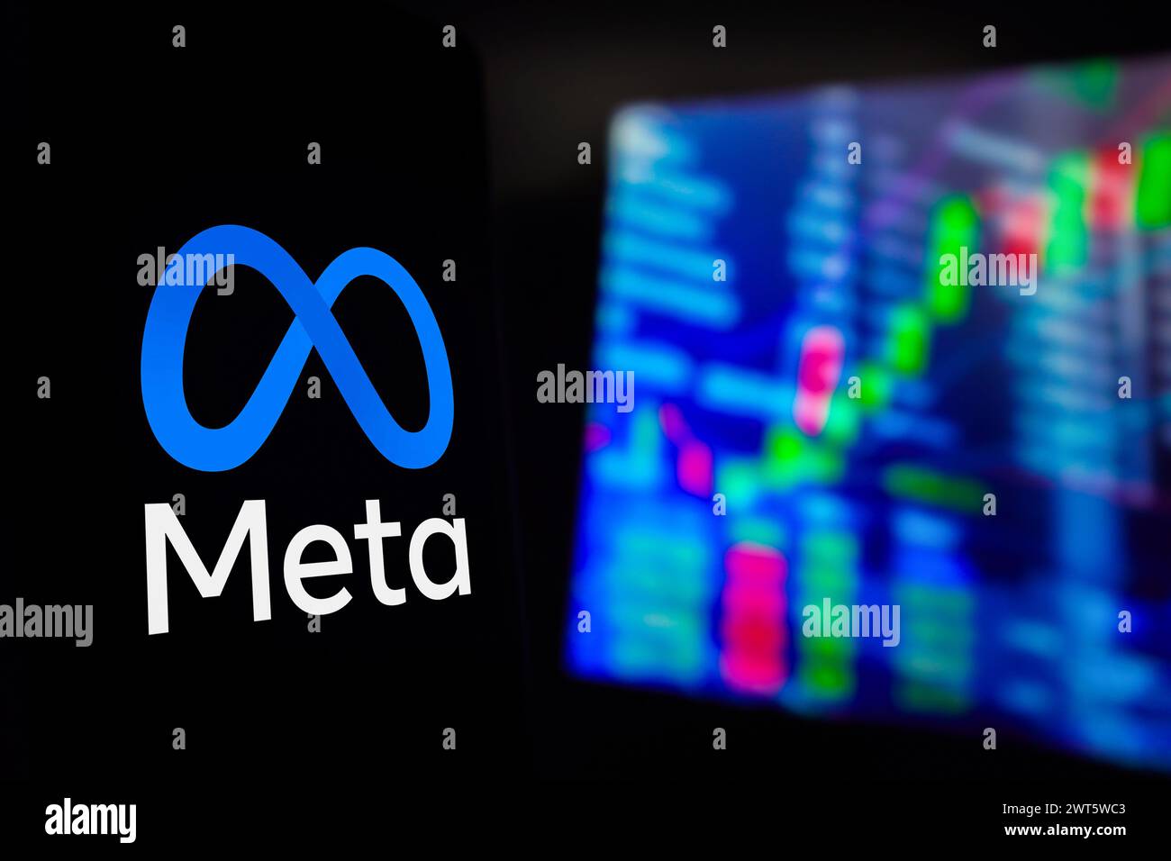Brazil. 15th Mar, 2024. In this photo illustration, the Meta Platforms, Inc. logo is displayed ...