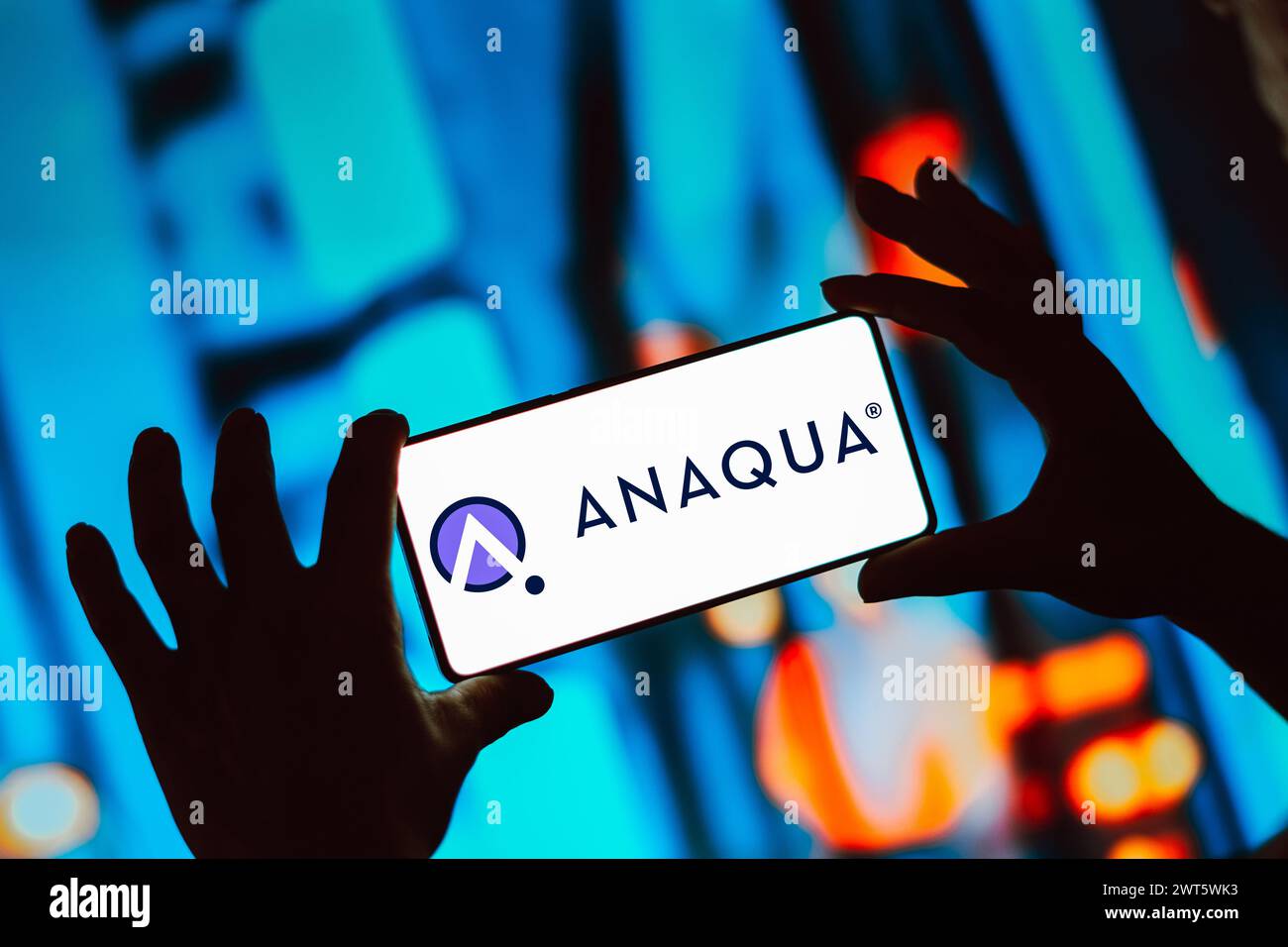 Brazil. 12th Mar, 2024. In this photo illustration, the Anaqua, Inc ...