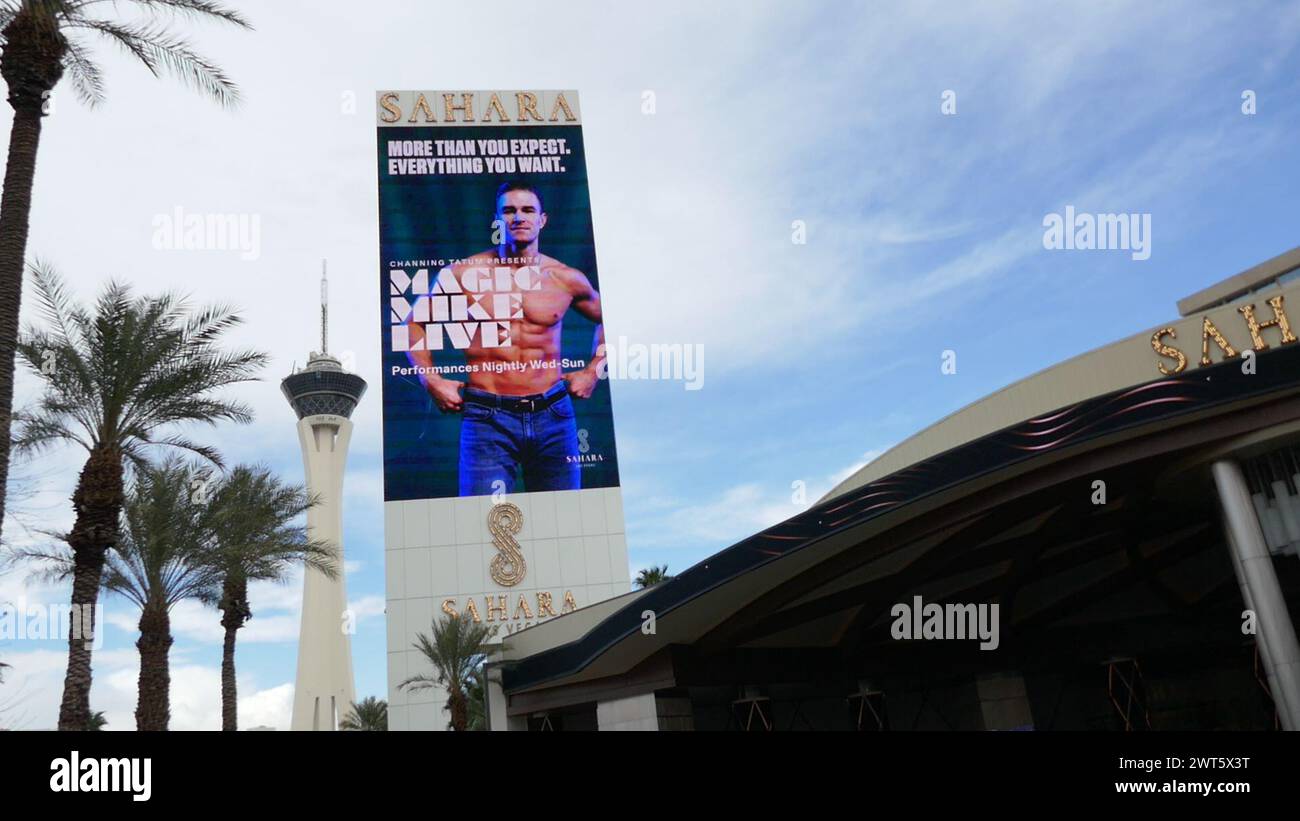 Las Vegas, Nevada, USA 7th March 2024 Channing Tatum Presents Magic ...