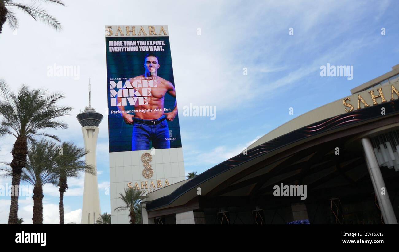 Las Vegas, Nevada, USA 7th March 2024 Channing Tatum Presents Magic ...