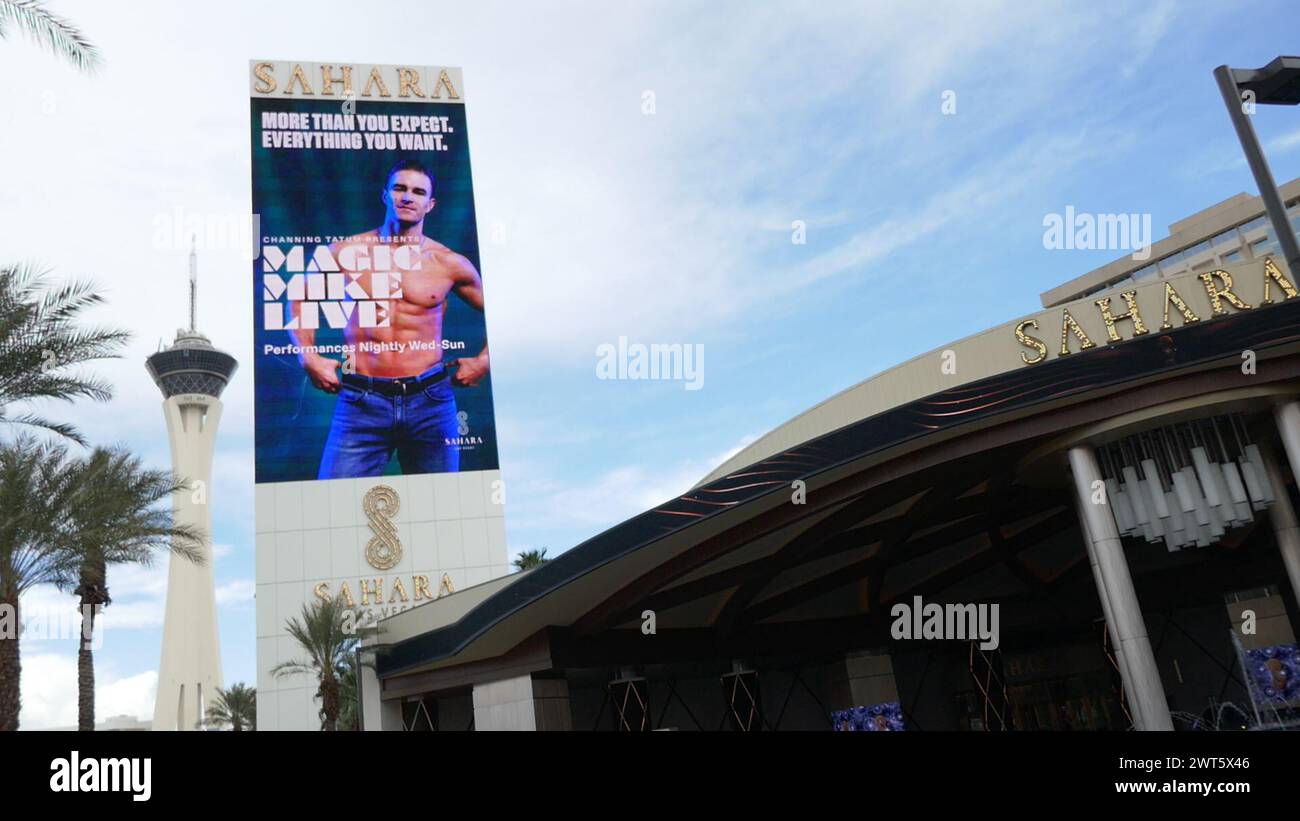 Las Vegas, Nevada, USA 7th March 2024 Channing Tatum Presents Magic ...