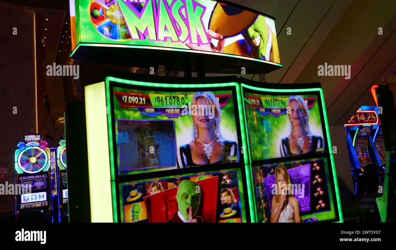 Las Vegas, Nevada, USA 7th March 2024 Cameron Diaz The Mask Jim Carrey ...