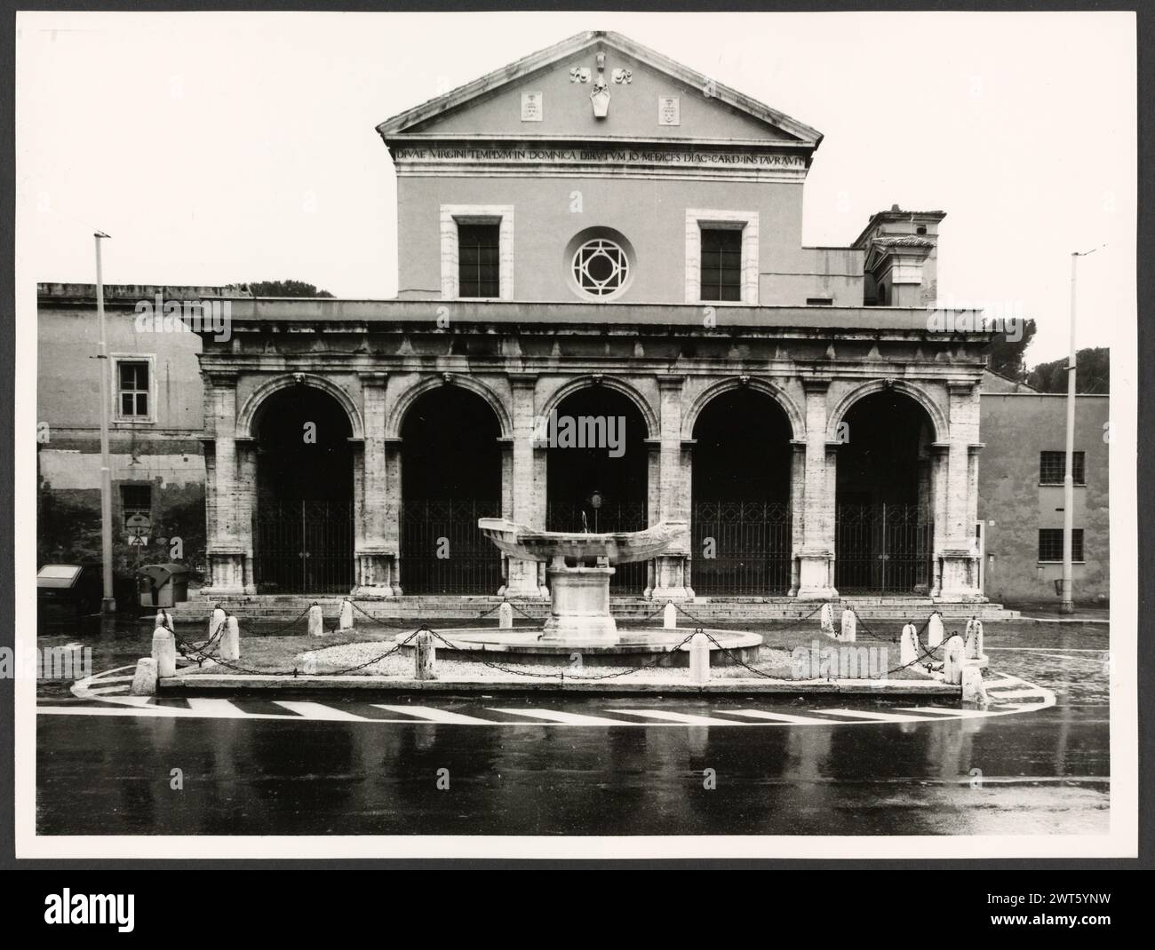 Lazio Roma Rome S. Maria in Domnica. Hutzel, Max 1960-1990 Exterior ...