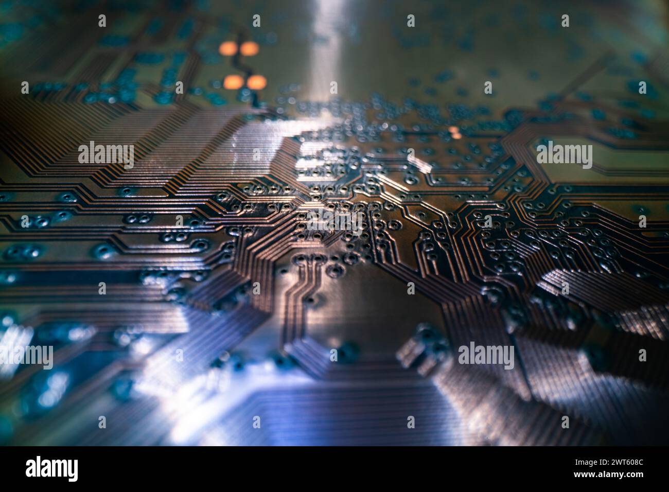 Electronic circuit board background. Abstract digital technology ...