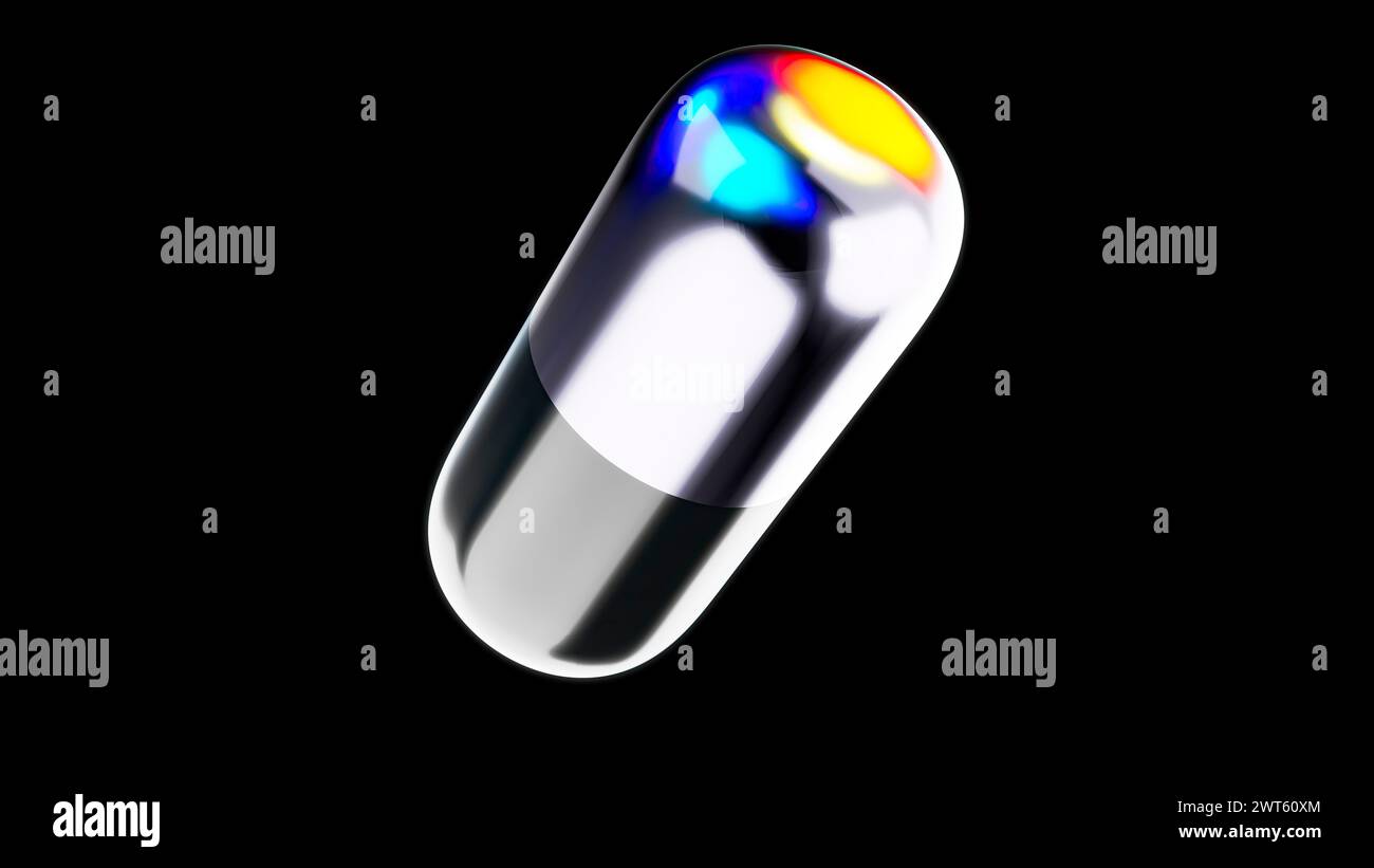Pill illustration hi-res stock photography and images - Alamy