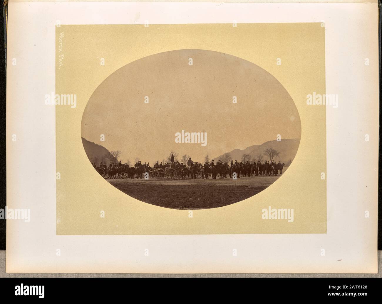 Artillery formation, West Point. George Kendall Warren, photographer ...