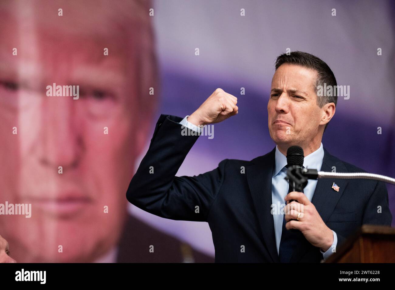 WASHINGTON - MARCH 15: Bernie Moreno, Republican candidate for Senate ...