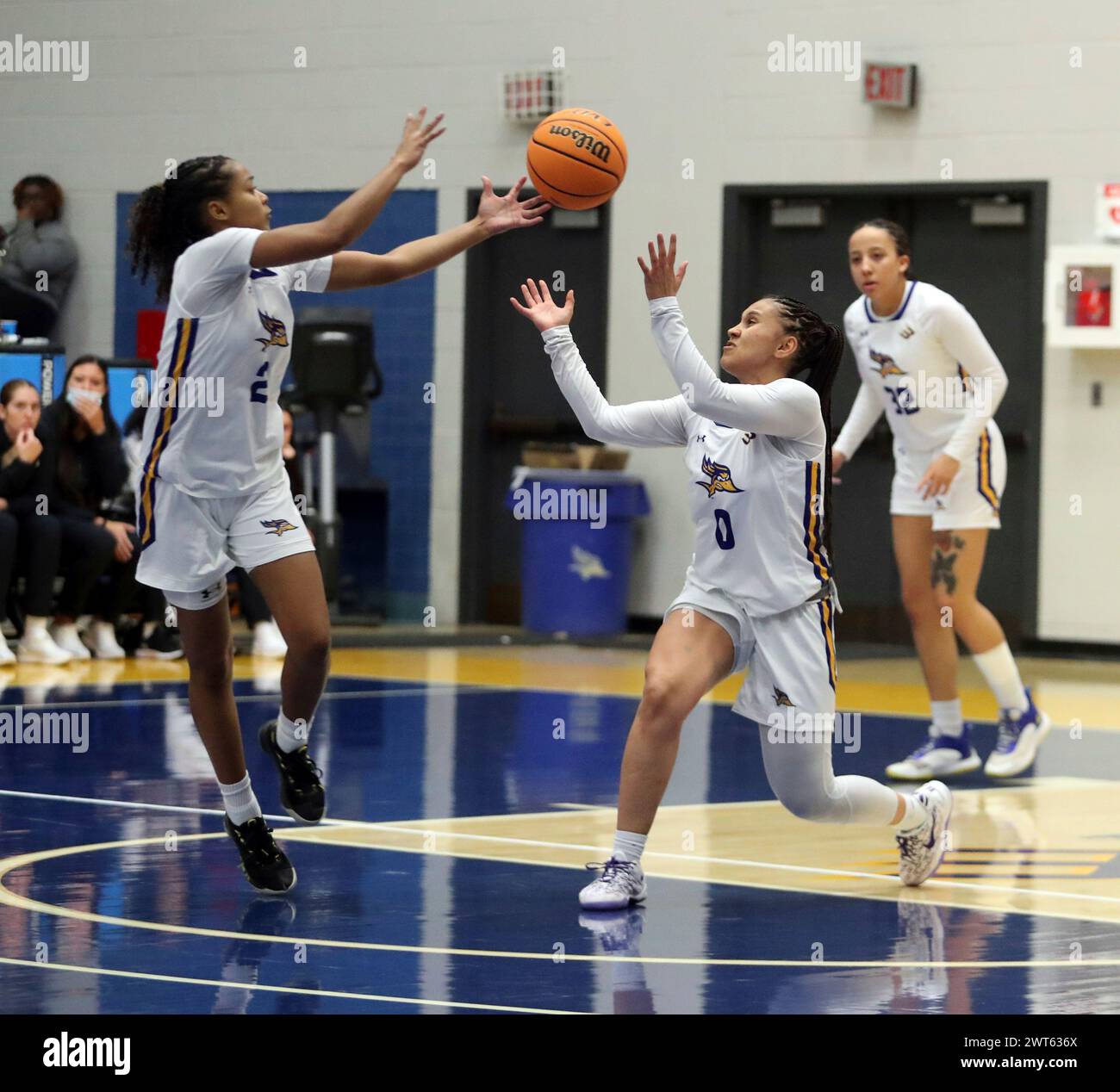 March 9, 2024 - CSU Bakersfield Roadrunners guard Morgan Edwards #2 and ...