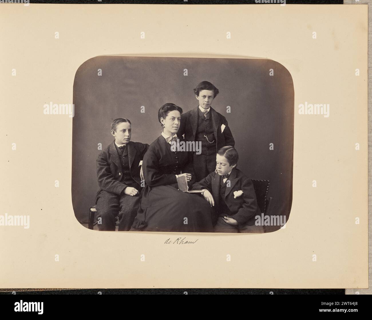 de Rham. Probably Charles de Rham, photographer (American, 1822 - 1909 ...