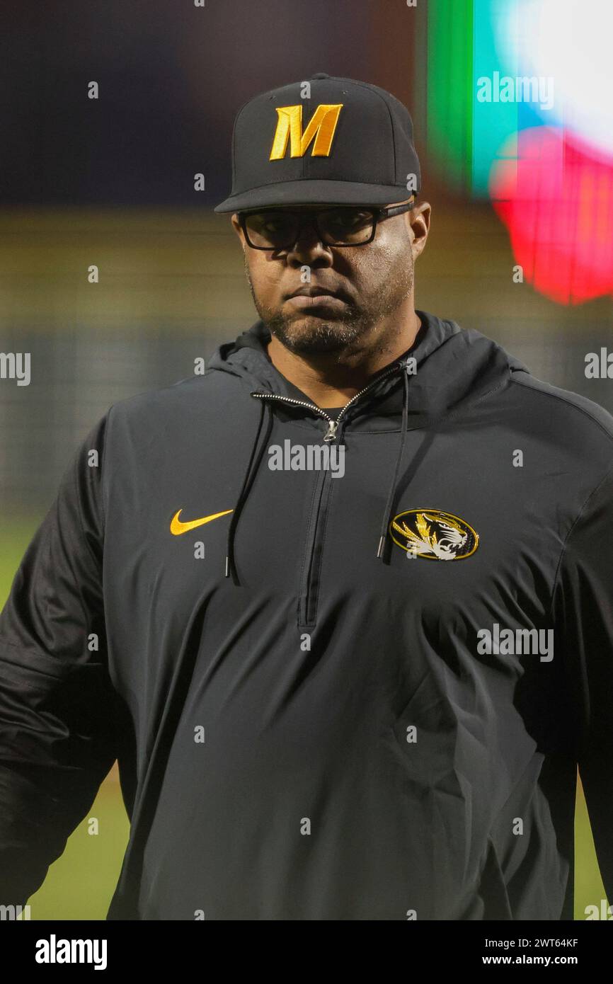 March 15, 2024: Kerrick Jackson Missouri Head Coach comes back to the ...