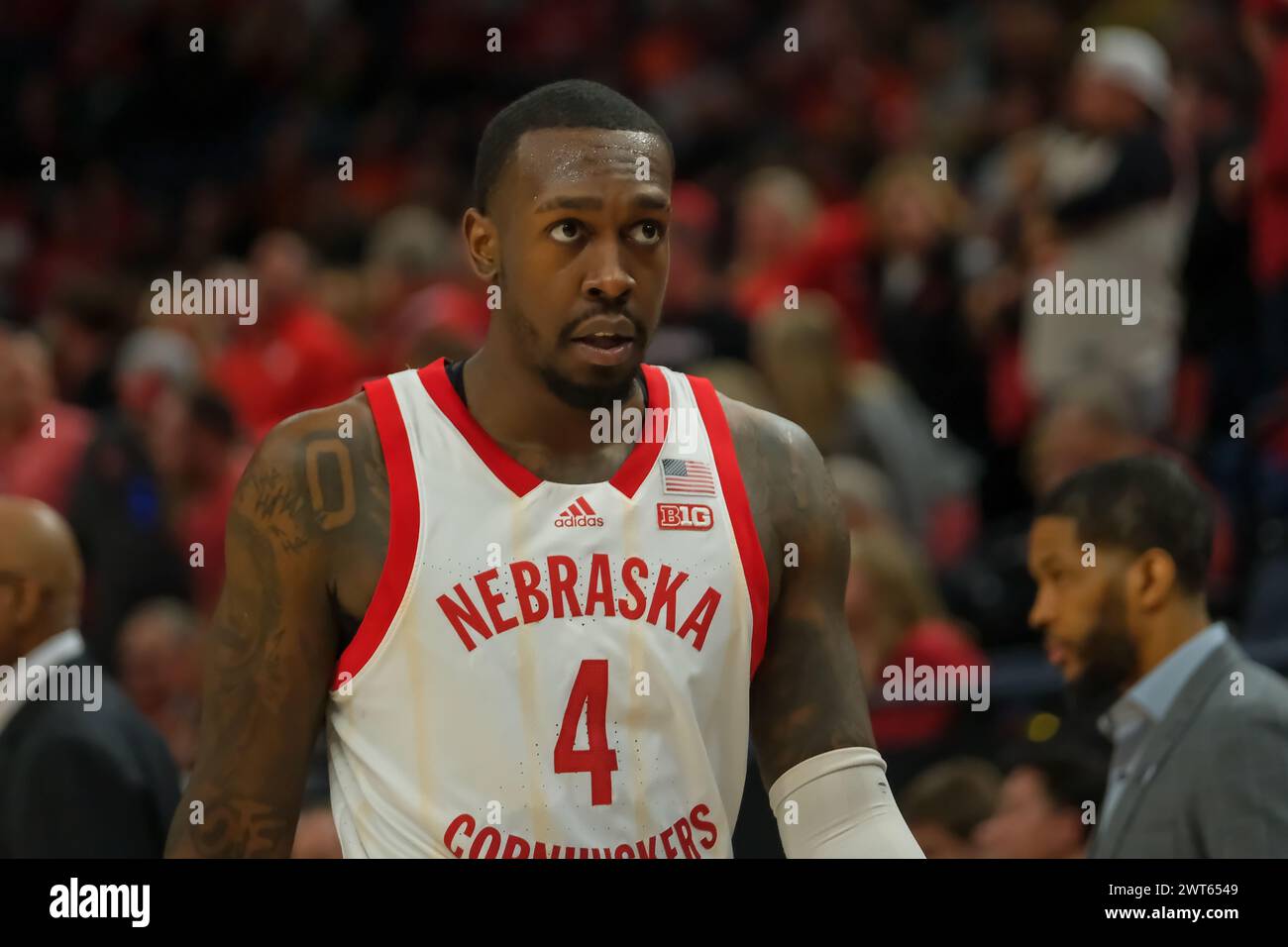 Minneapolis, Minnesota, USA. 15th Mar, 2024. Nebraska Cornhuskers ...