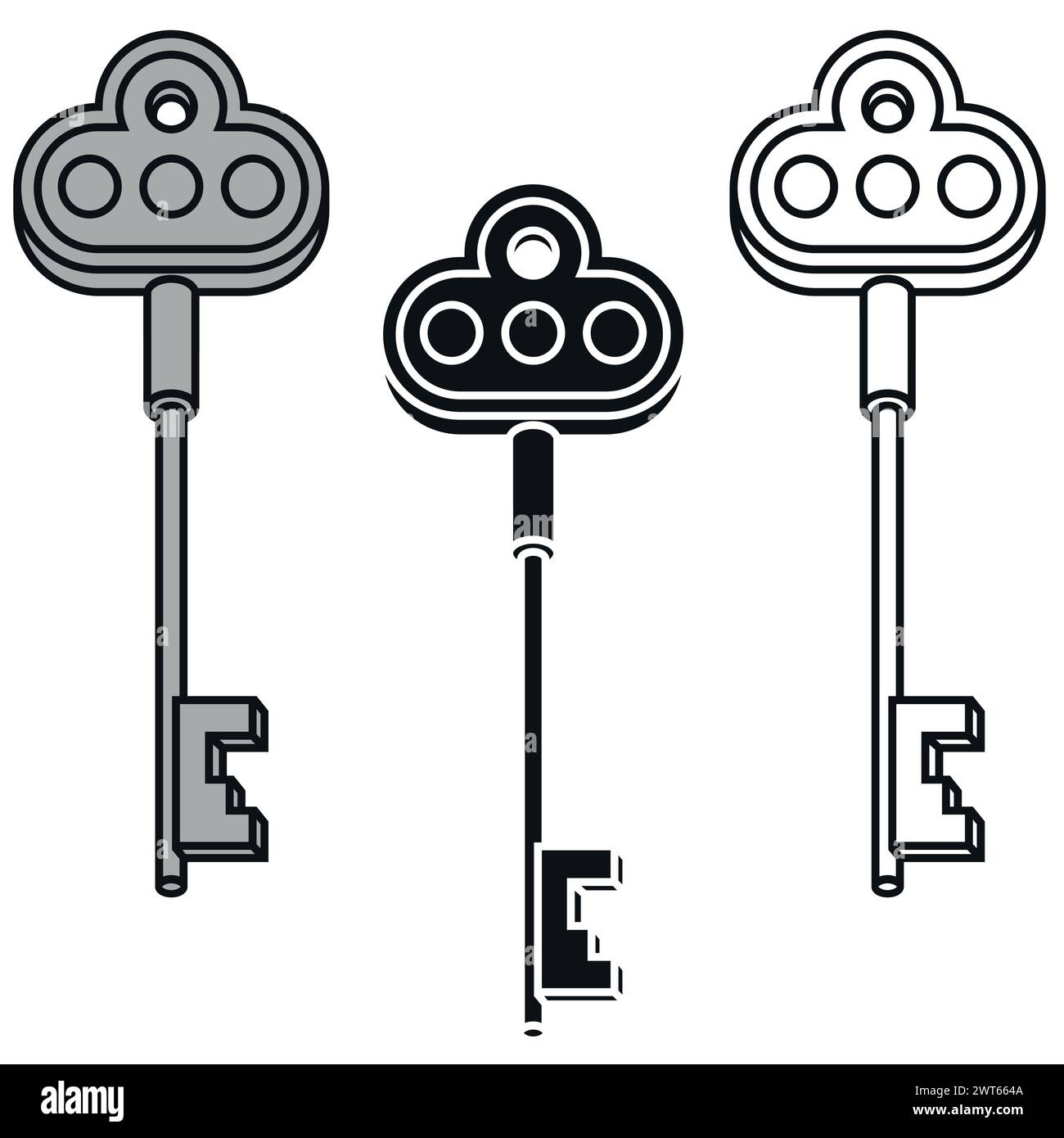 Gold jewelry vector logo Black and White Stock Photos & Images - Alamy