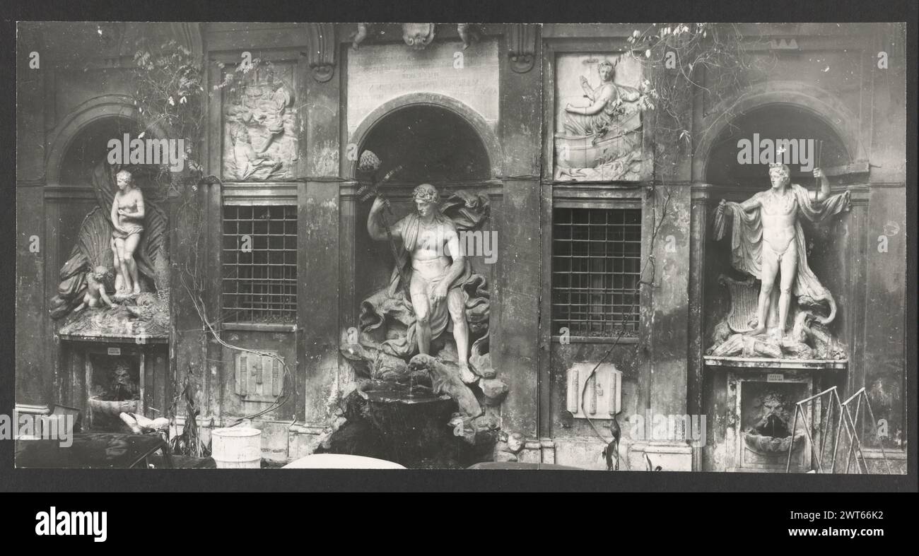 Lazio Roma Rome Palazzo Rondanini. Hutzel, Max 1960-1990 Post-medieval ...