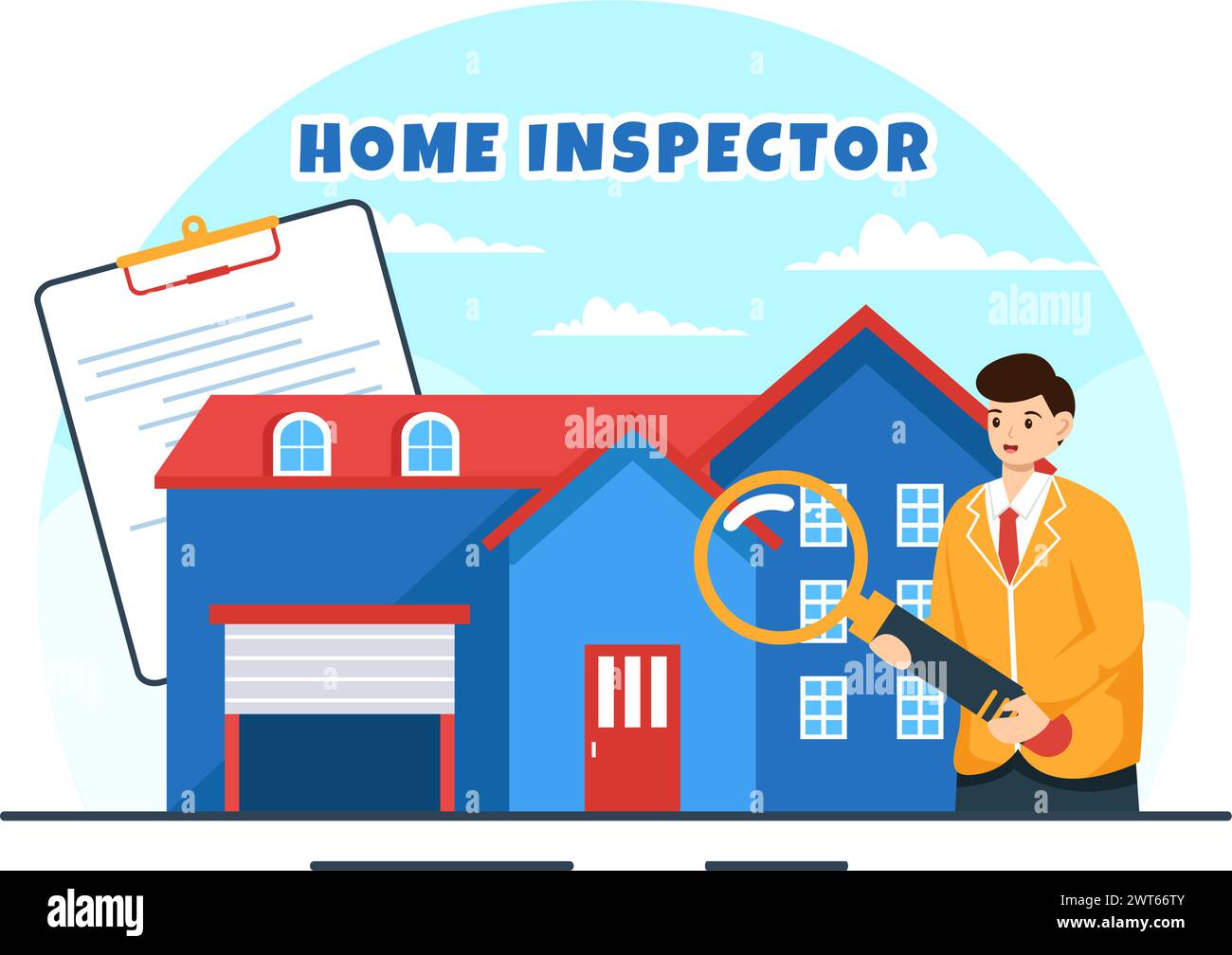 Condition of a home Cut Out Stock Images & Pictures - Alamy