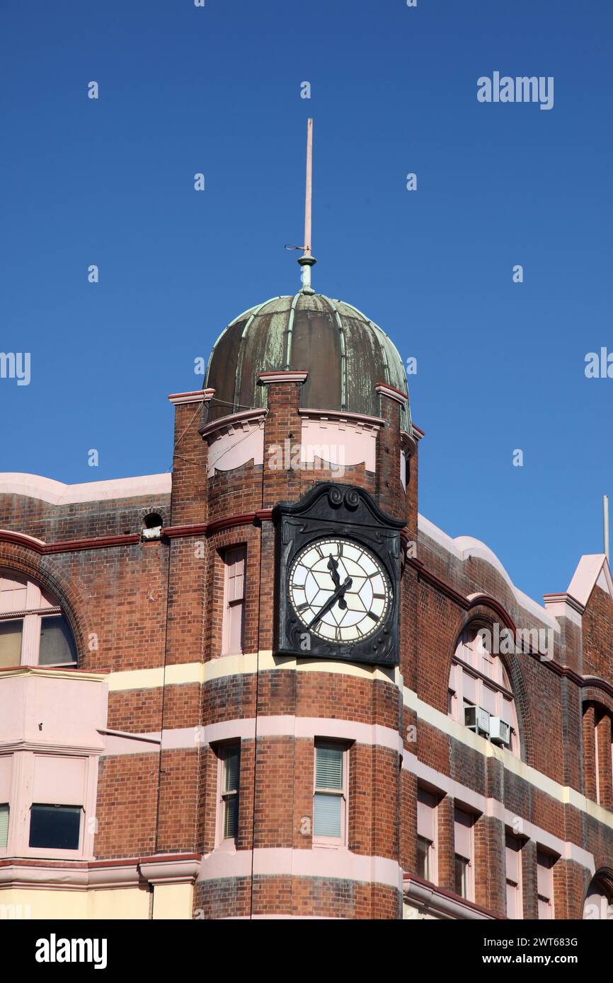 A historic building in Newcastle CBD - Australia. Newcastle is ...