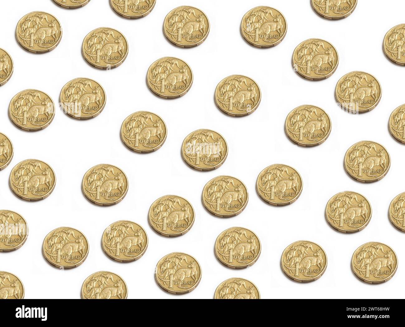 Australian dollar coins hi-res stock photography and images - Alamy