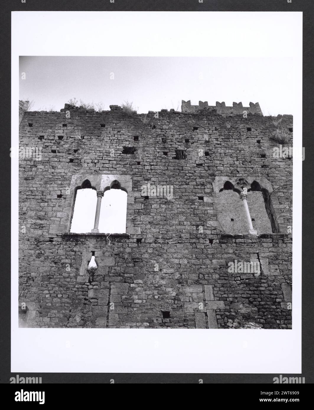 Lazio Latina Ninfa Castello dei Caetani. Hutzel, Max 1960-1990 A castle ...