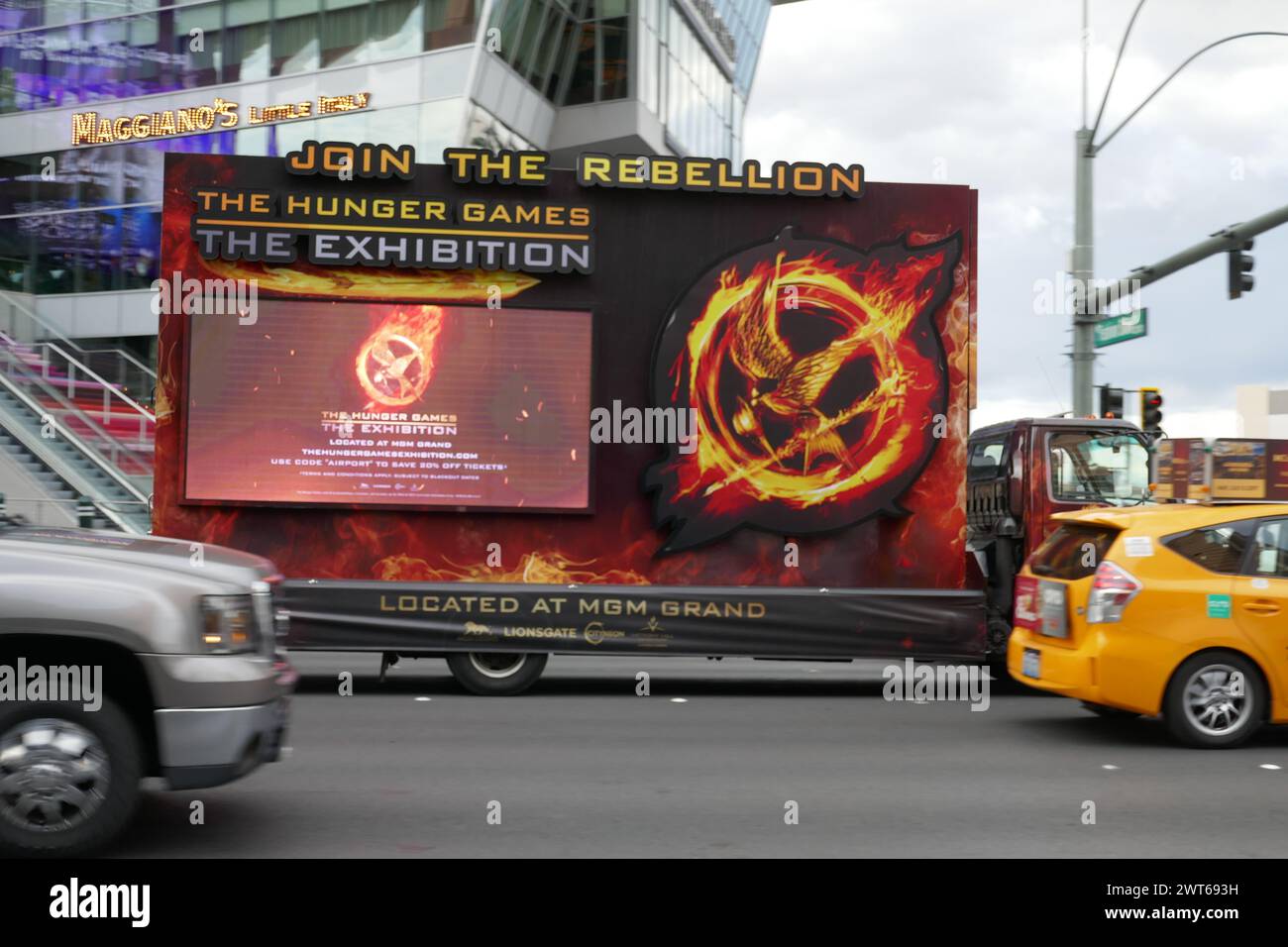Las Vegas, Nevada, USA 8th March 2024 The Hunger Games The Exhibition ...
