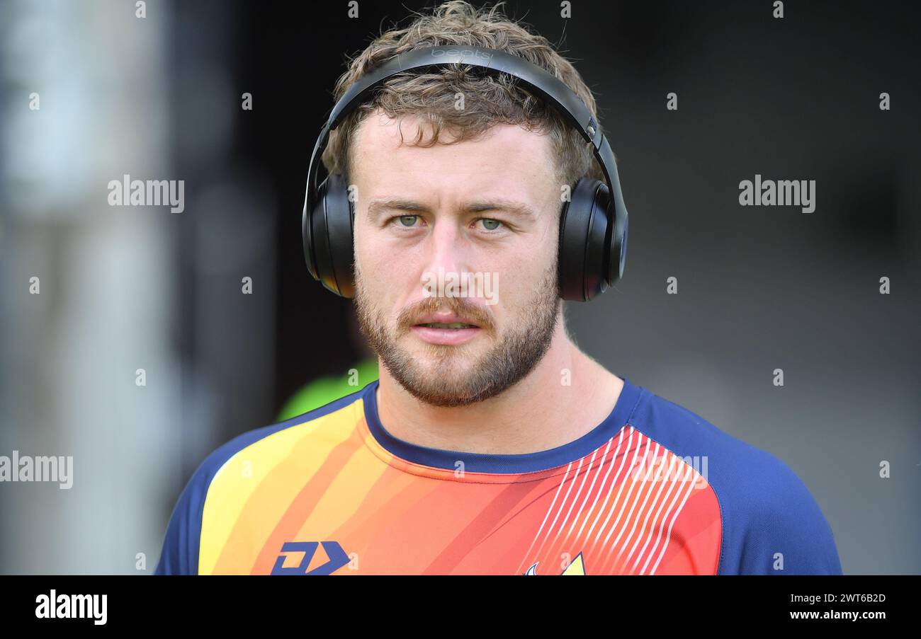 Townsville, Australia. 16th Mar, 2024. Sam McIntyre of the Cowboys ...