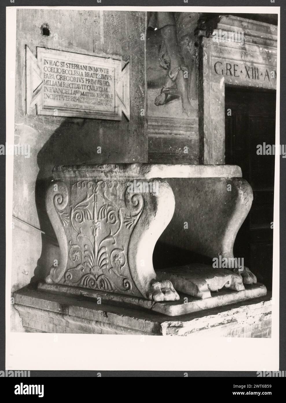 Lazio Roma Rome S. Stefano Rotondo. Hutzel, Max 1960-1990 Medieval ...