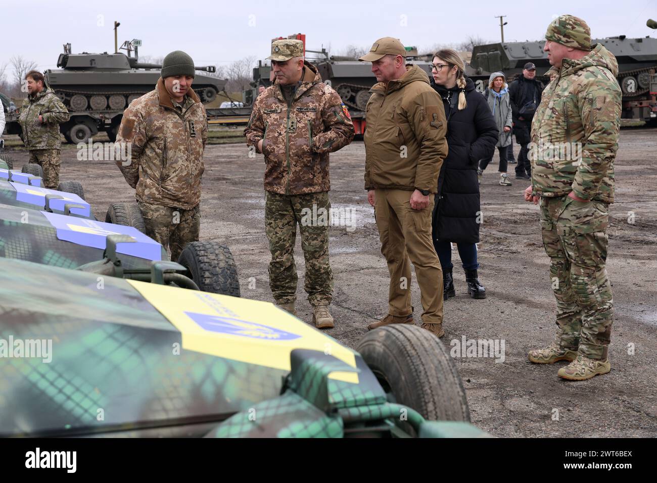 Non Exclusive: ODEA, UKRAINE - MARCH 14, 2024 - Commander of the ...
