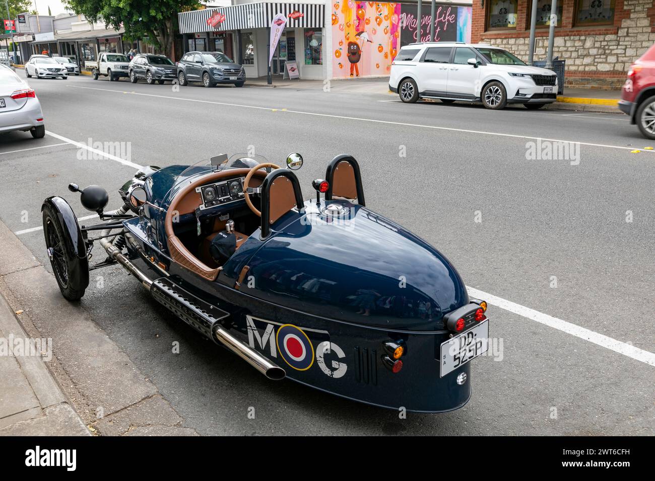 Morgan 3 sports roadster car, produced by british company Morgan ...