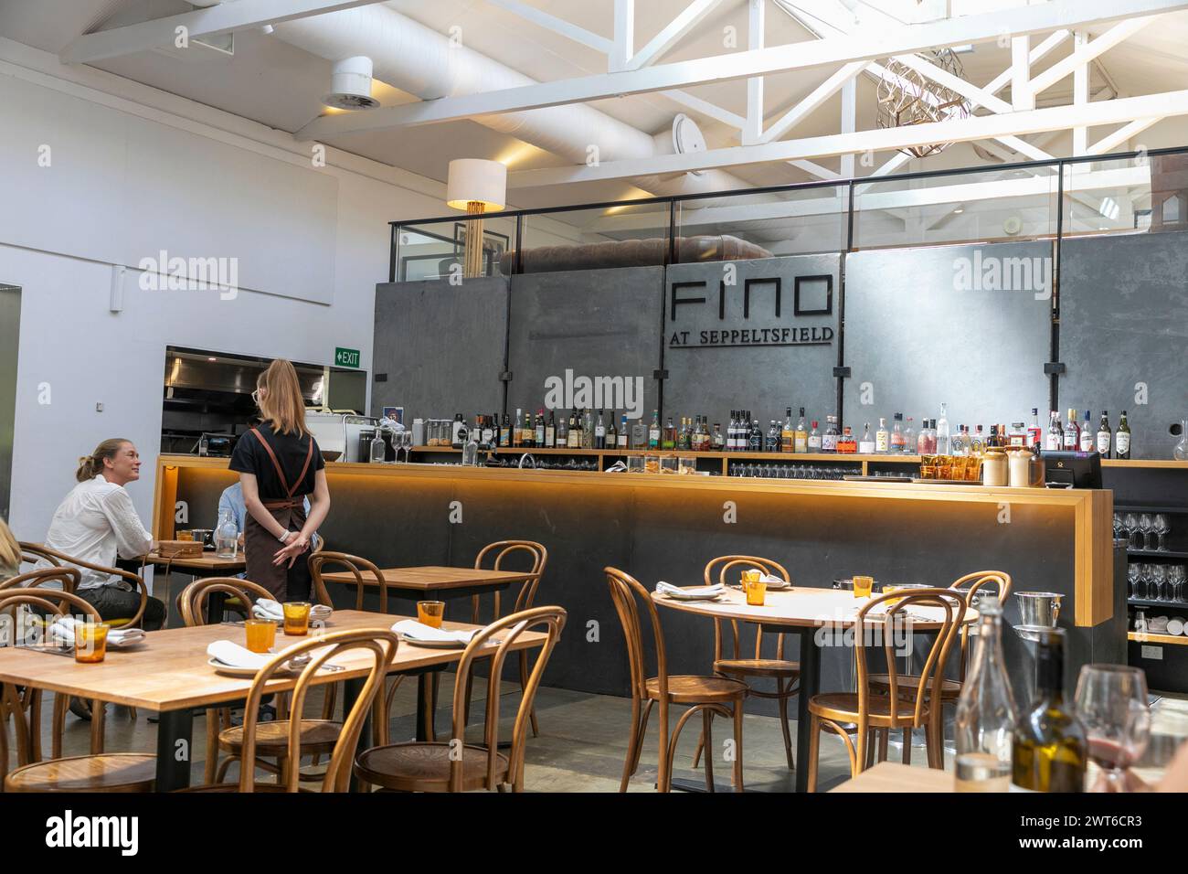 Fino at Seppeltsfield restaurant in the Barossa Valley, South Australia ...