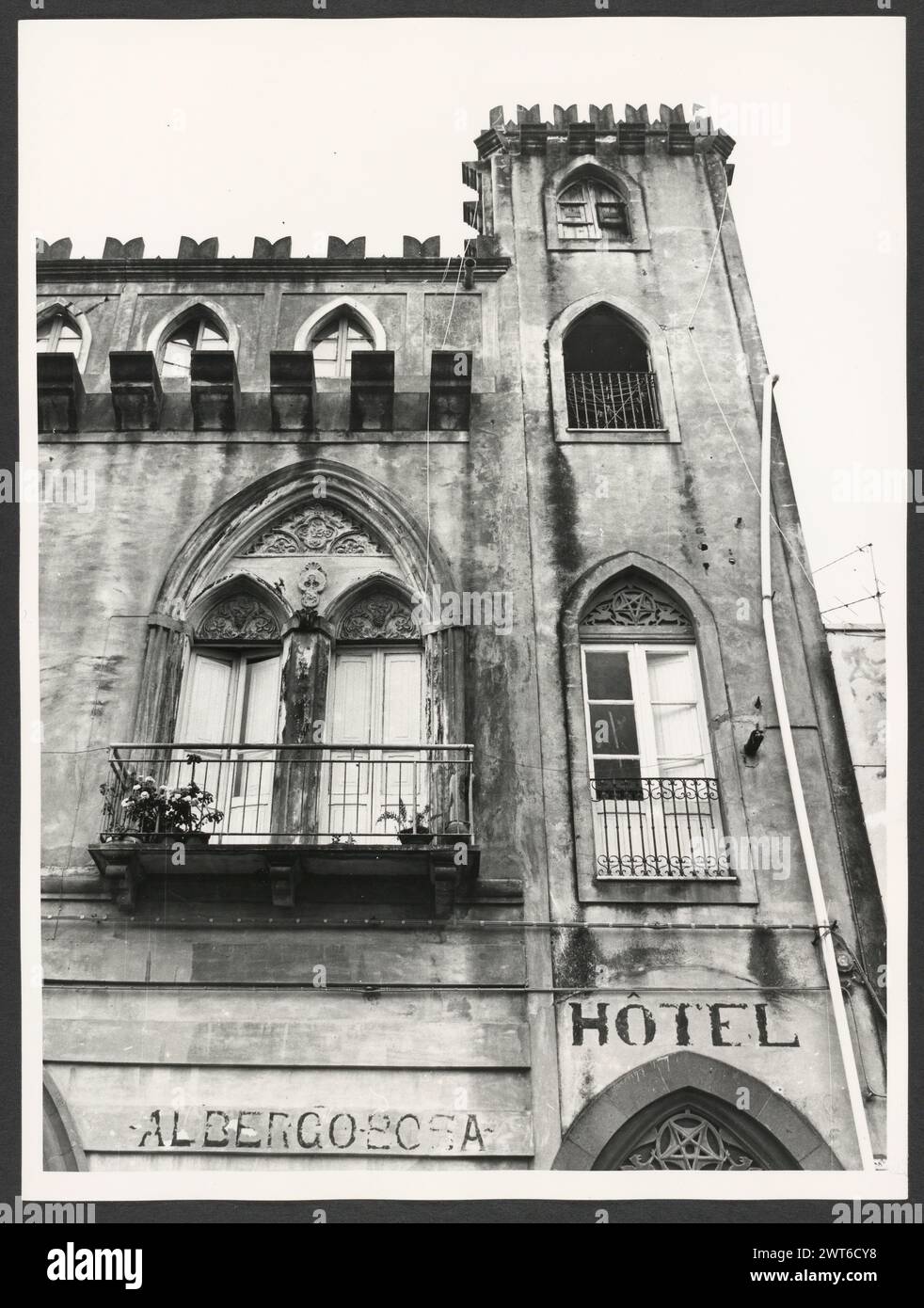 Sardinia Nuoro Bosa General views. Hutzel, Max 1960-1990 Post-medieval: Views of town including ...