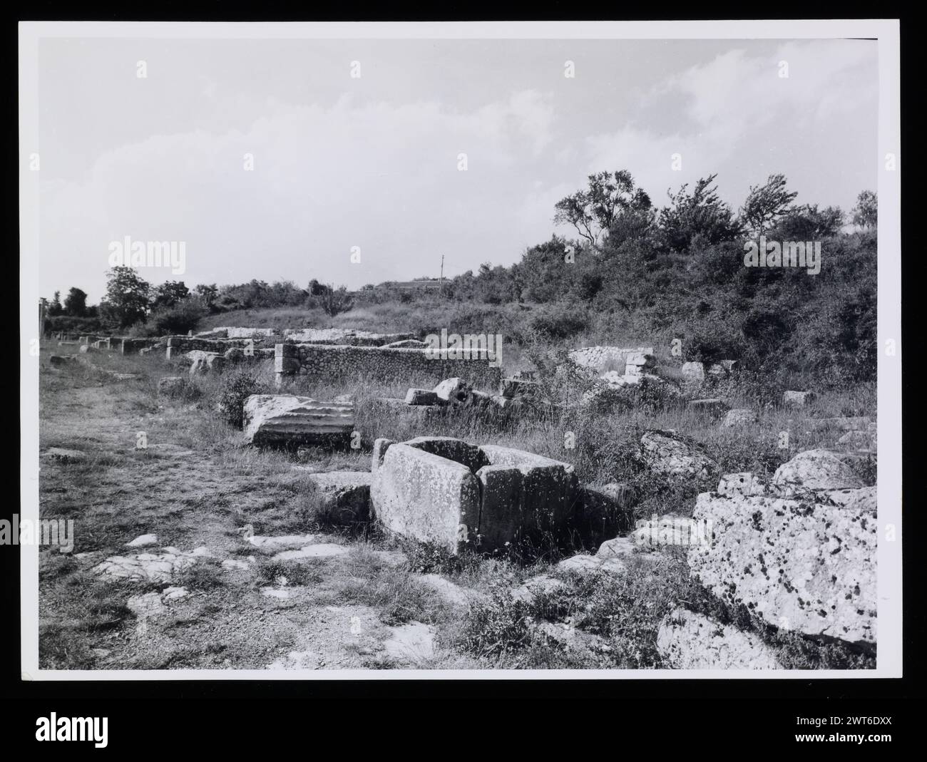 Abruzzo Alba Fucens General views. Hutzel, Max 1960-1990 Roman ...