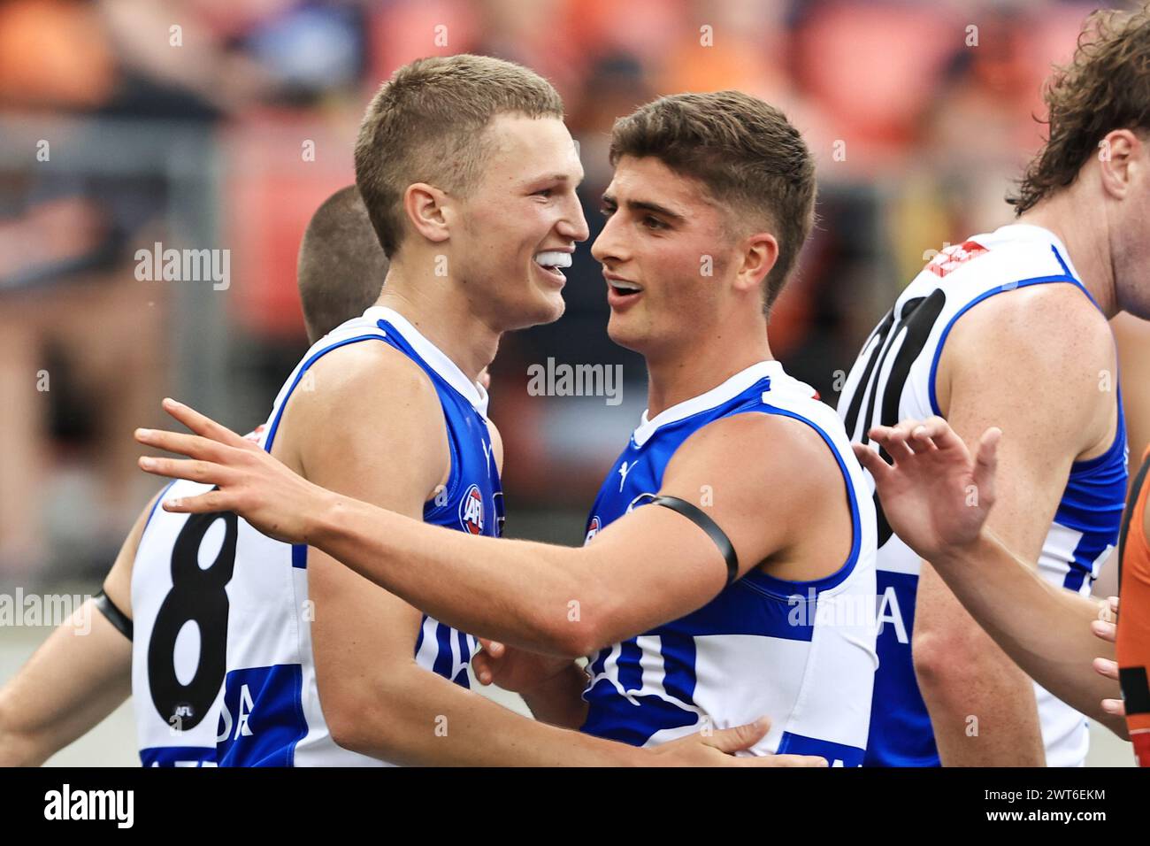 Sydney, Australia. 16th Mar, 2024. Zane Duursma of the Kangaroos ...