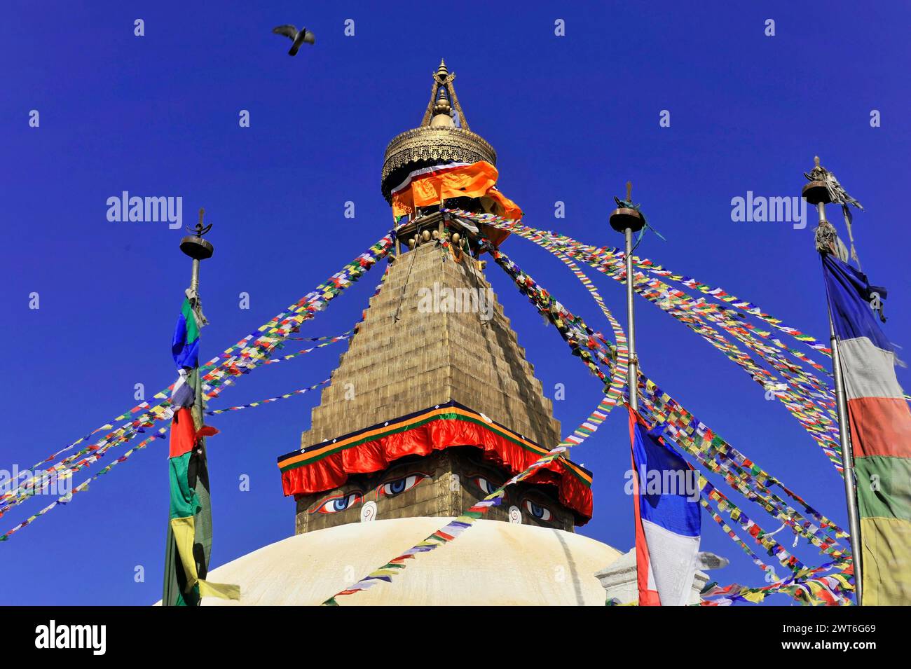 Bodnath or Boudhanath or Boudha Stupa, UNESCO World Heritage Site ...