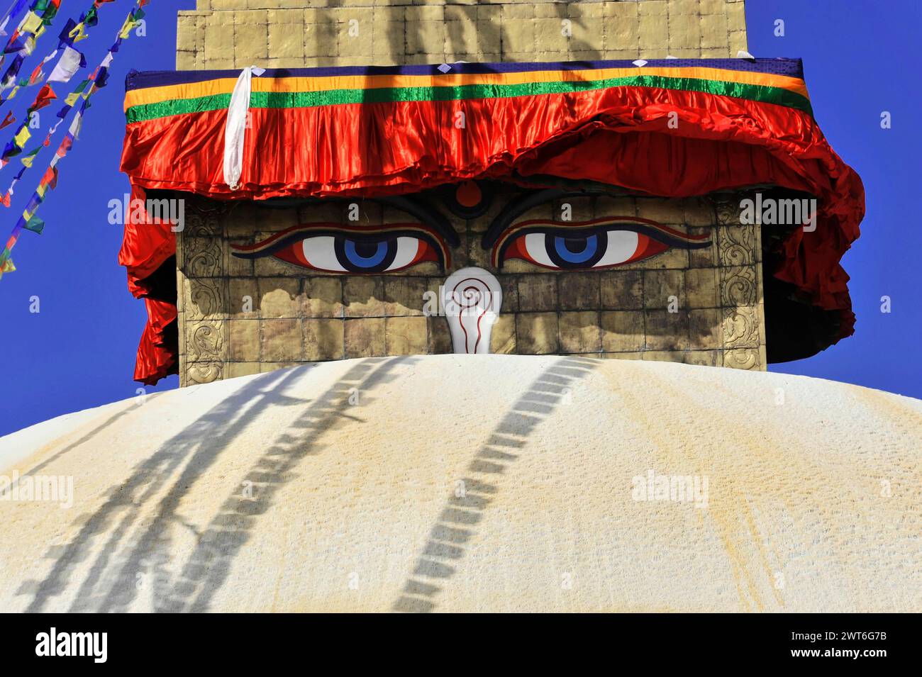Bodnath or Boudhanath or Boudha Stupa, UNESCO World Heritage Site ...