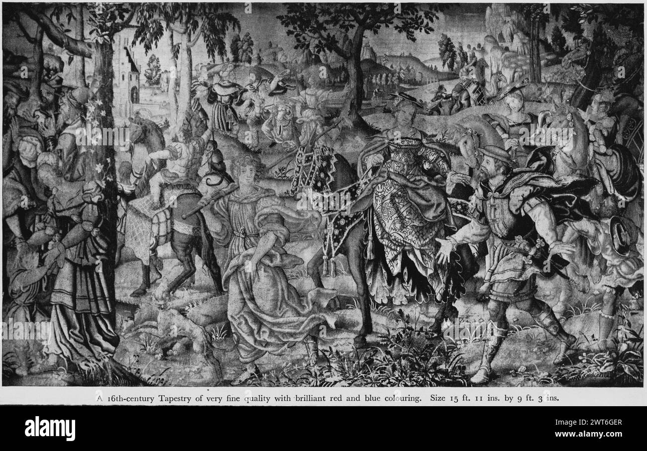 Medieval flemish tapestry hi-res stock photography and images - Alamy