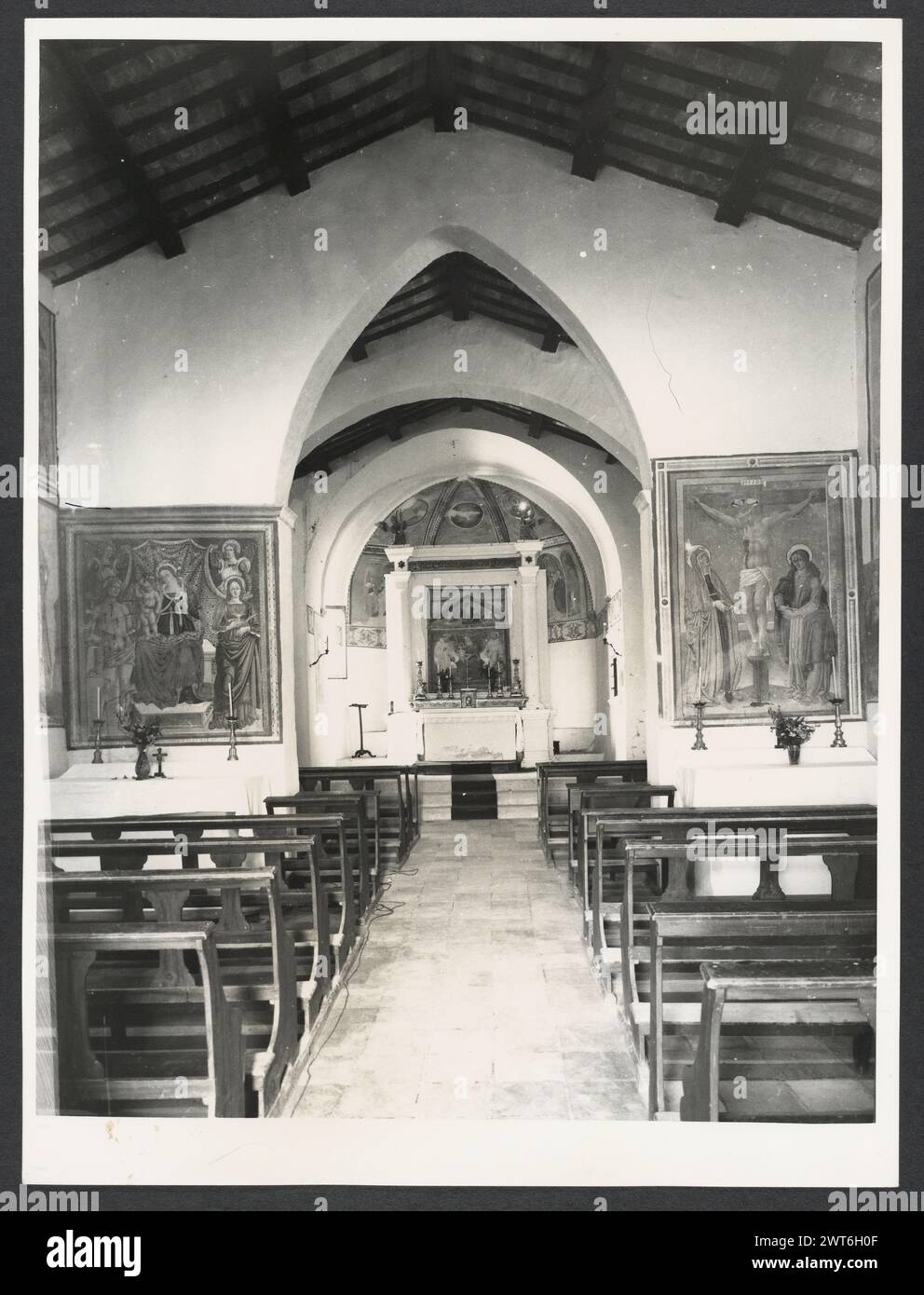 Umbria Perugia Rocca S. Angelo S. Maria in Arce, Convent church. Hutzel ...