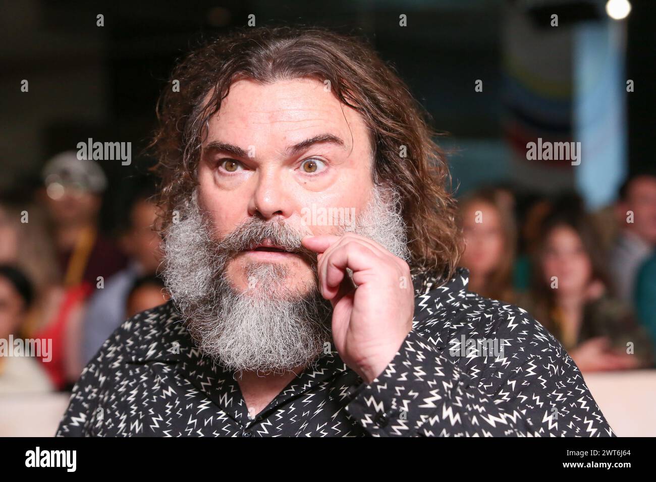 March 16, 2024: JACK BLACK attends the Australian Premiere of 'Kung Fu ...