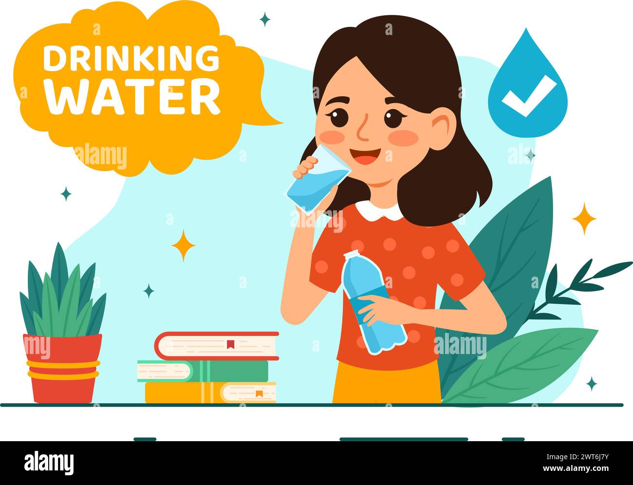 Body weight in water Stock Vector Images - Alamy