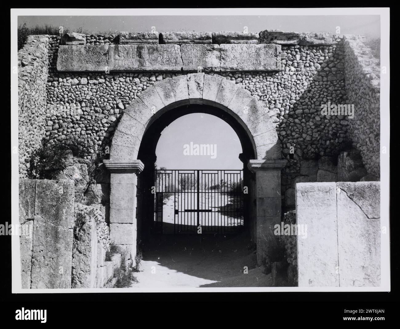 Abruzzo Alba Fucens General views. Hutzel, Max 1960-1990 Roman ...