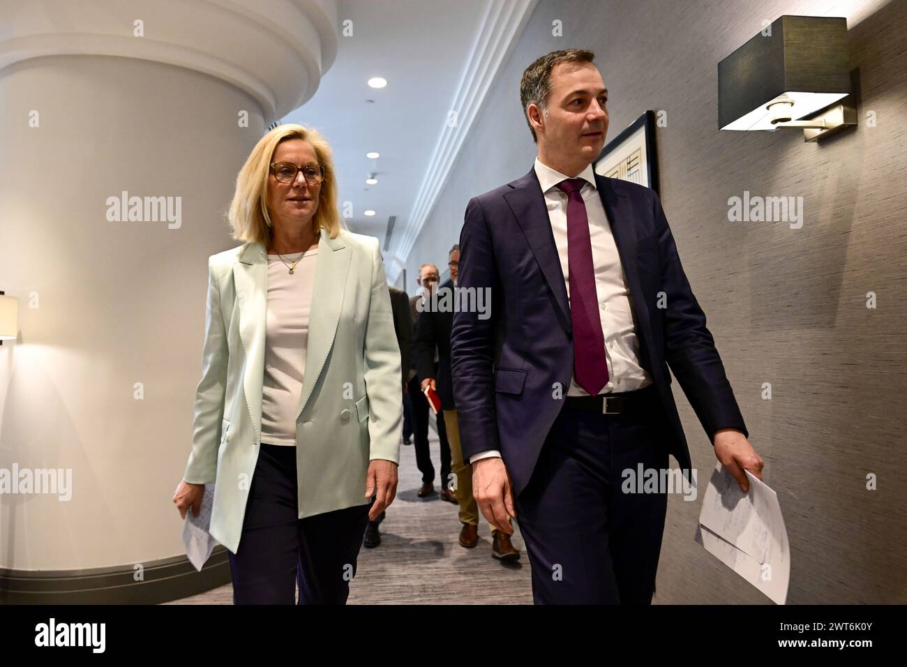 Amman, Jordan. 16th Mar, 2024. Sigrid Kaag, Humanitarian and ...
