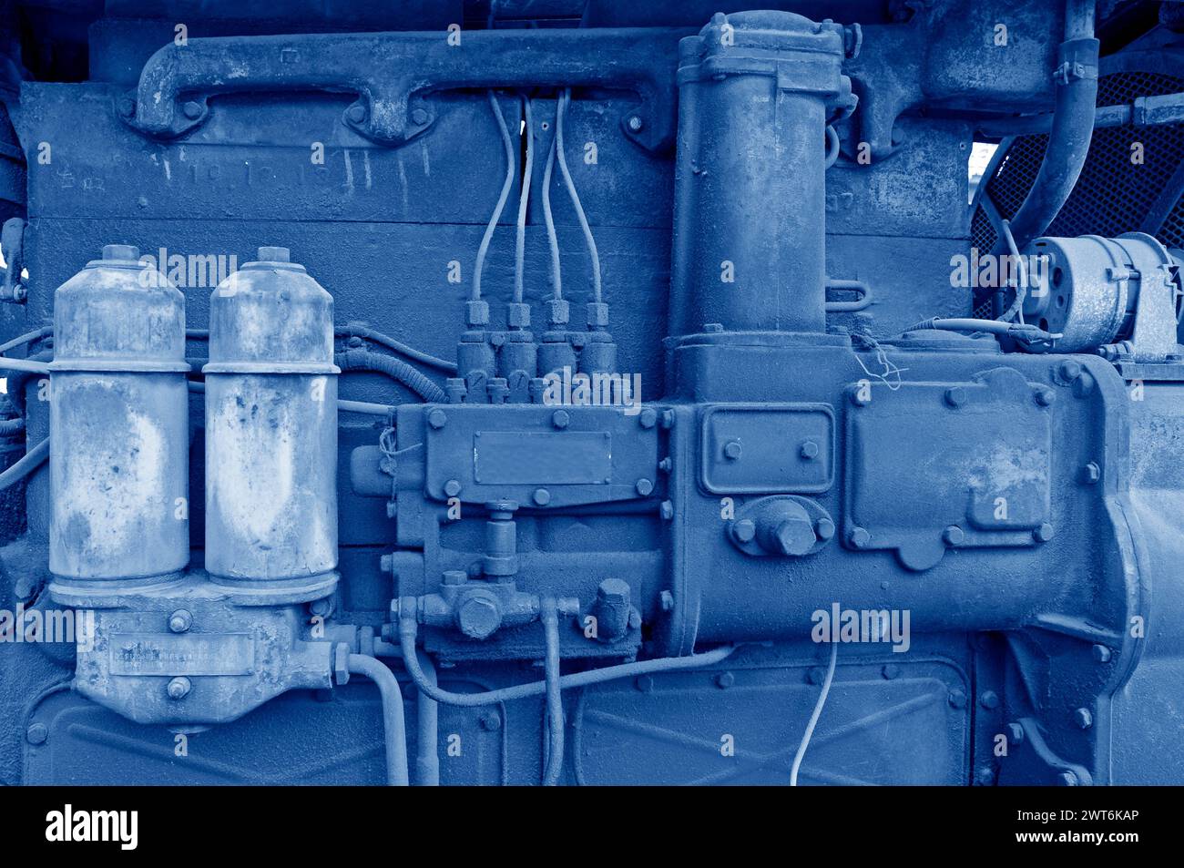 Old diesel generators hi-res stock photography and images - Alamy