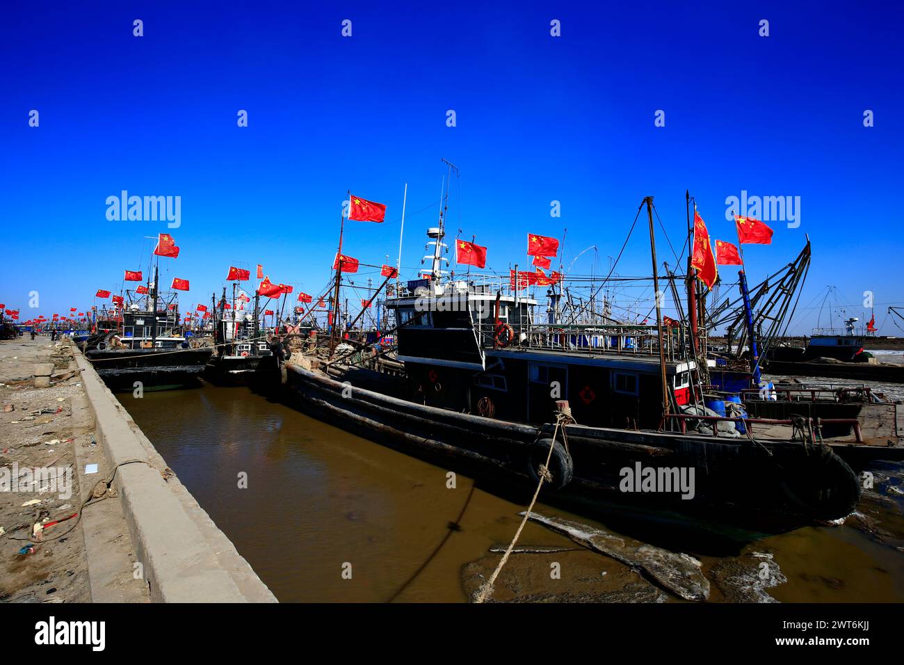 Docked the ship Stock Photo - Alamy